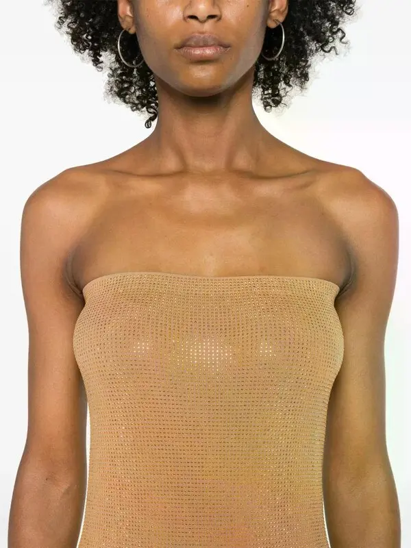 Wolford Stud-embellished Midi Tube Dress