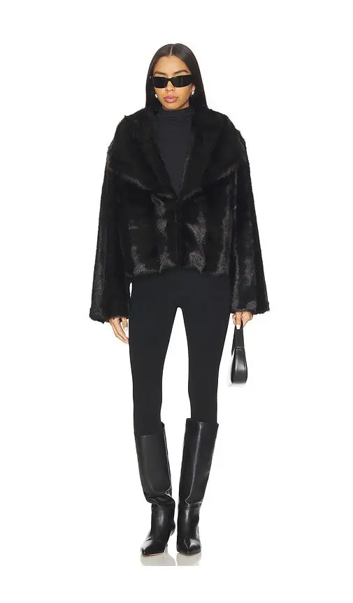 GESTUZ Kenna Faux Fur Jacket
