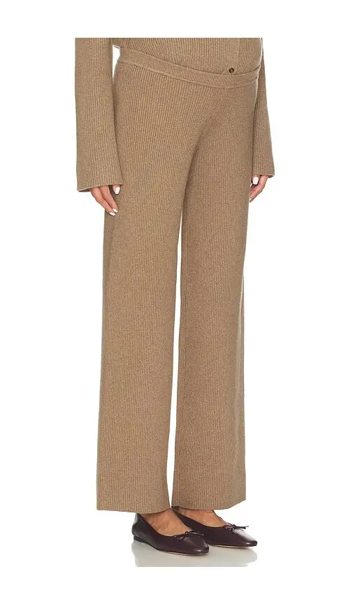 Hatch The Beatrice Ribbed Knit Pant
