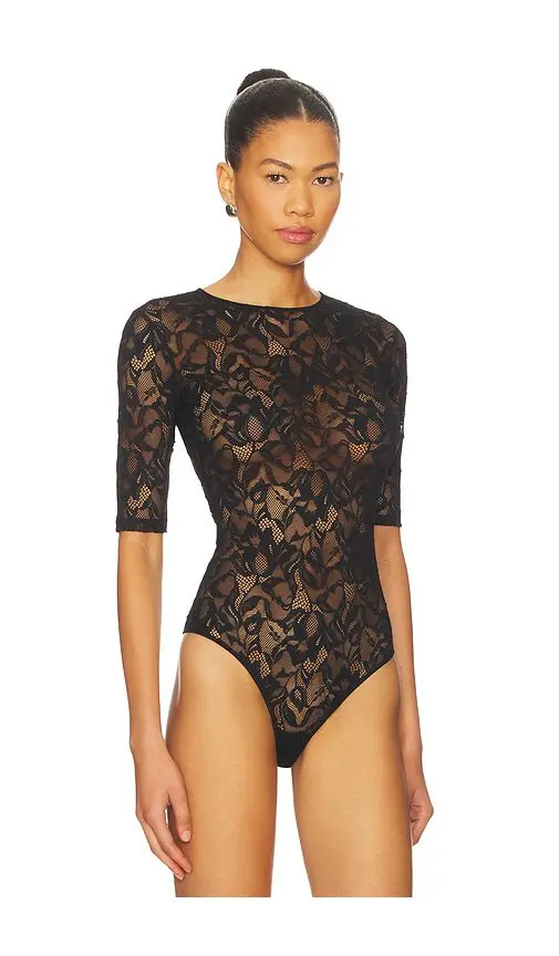 Kiki De Montparnasse Sophie Stretch Lace Bodysuit