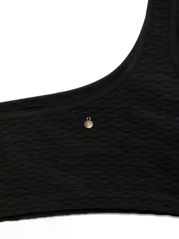 DUSKII One-shoulder Bikini Top - Black