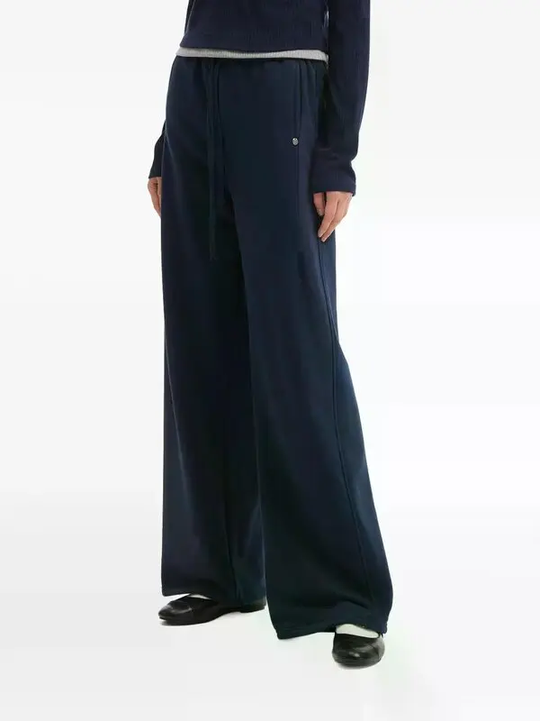TOUT A COUP Tout À Coup Wide-leg Drawstring Track Pants