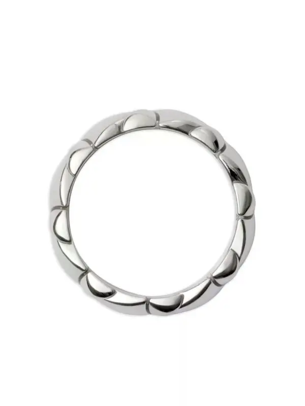 Burberry Sterling Shield Segment Ring