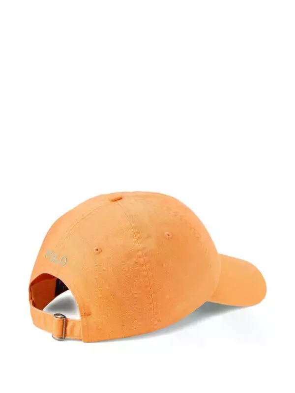 Polo Ralph Lauren Cotton Baseball Cap With Logo Detail - Orange