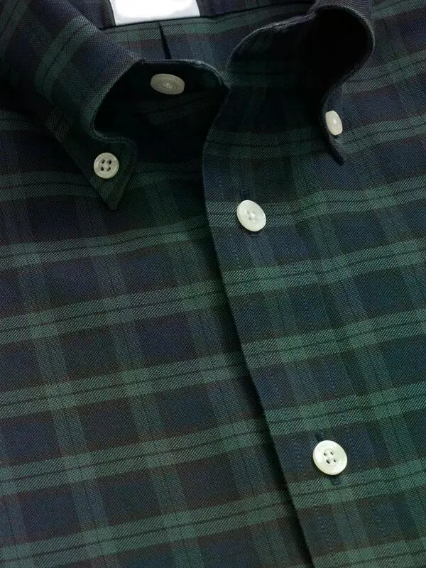 Brooks Brothers Plaid Button-down Collar Shirt