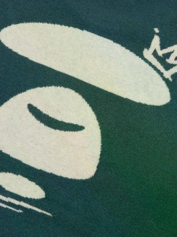AAPE BY *A BATHING APE Crew Neck Sweater - Green