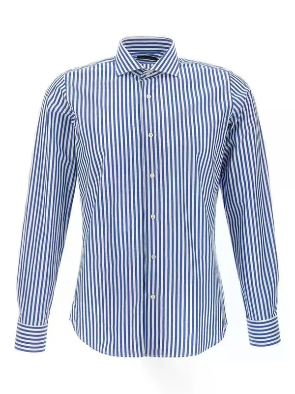 MARCHESANI Striped Button Shirt