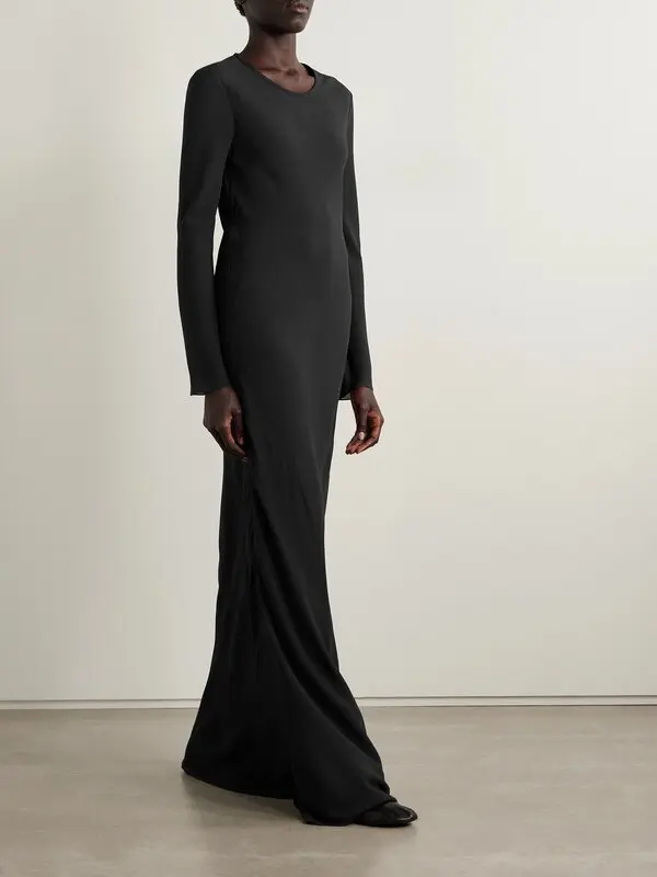 THE ROW Merita Silk-georgette Gown