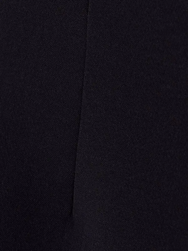 THE ROW Wool Midi Skirt
