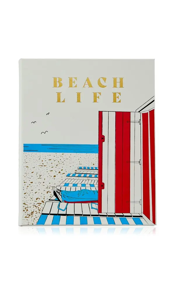 GRAPHIC IMAGE Beach Life Leather Hardcover Book