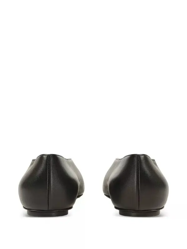 SERGIO ROSSI Open-toe Ballet Flats