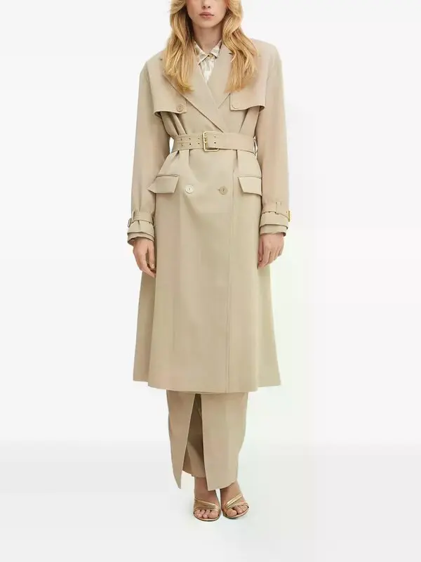 MARCIANO Belted Double-breasted Coat