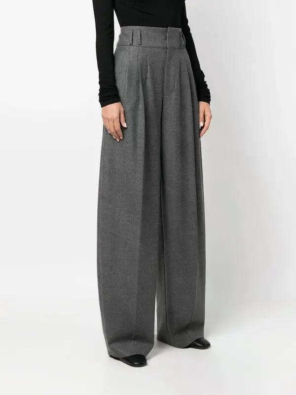 Altuzarra Tailored Wide-leg Wool Blend Trousers