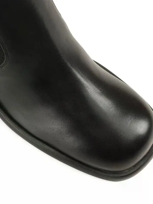 SERGIO ROSSI 80mm Avenue Block-heel Boots