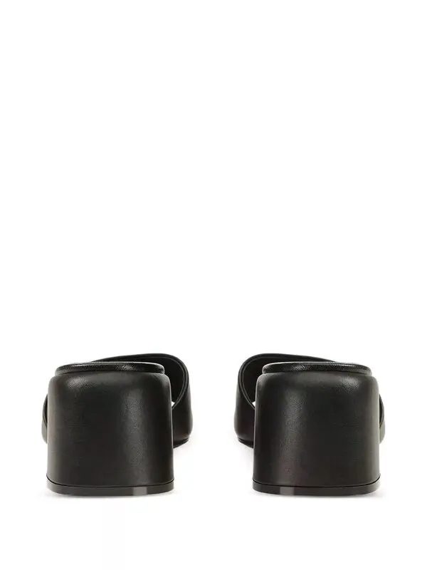 SERGIO ROSSI 55mm Logo-plaque Sandals