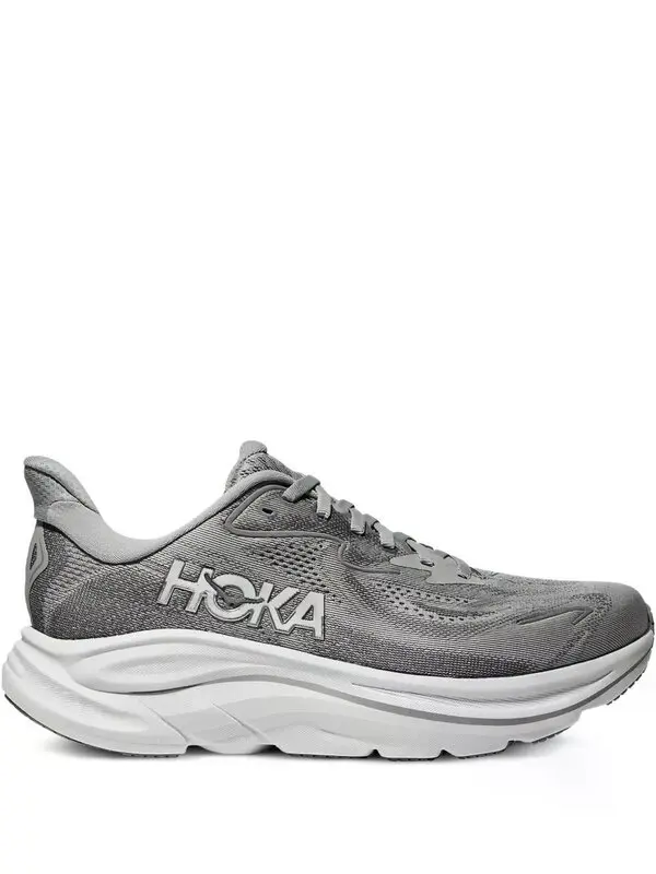 HOKA® Clifton Lace-up Sneakers - Grey