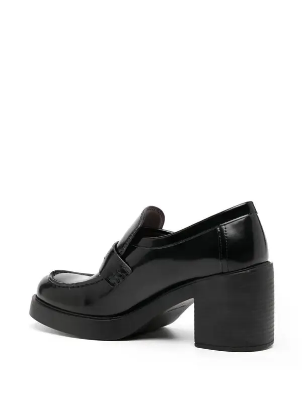 Tory Burch 65mm Classic Lug Loafers - Black