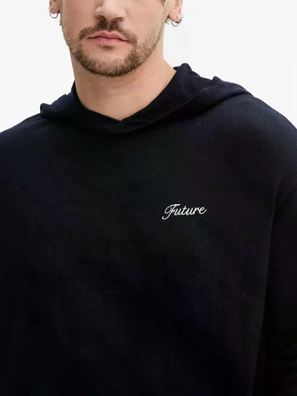 From Future Embroidered Logo Hoodie
