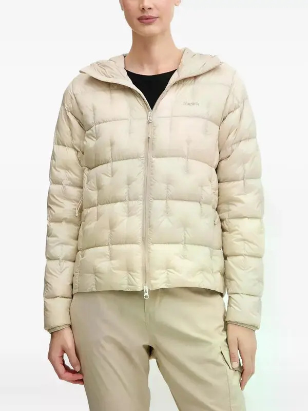 HAGLOFS Quilted Hooded Zip-up Jacket