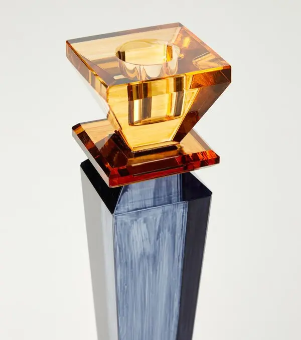 LES-OTTOMANS Crystal Candle Holder