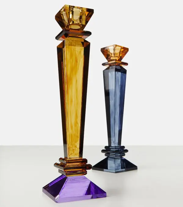LES-OTTOMANS Crystal Candle Holder