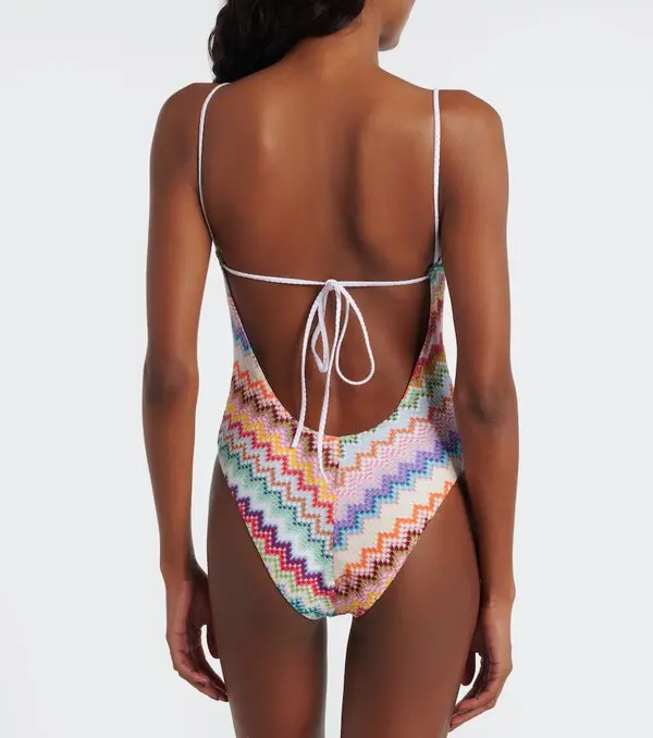Missoni Zig Zag Lame Swimsuit
