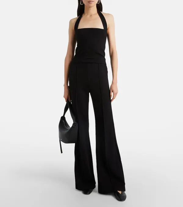 LESET Rio Halter Neck Cropped Top