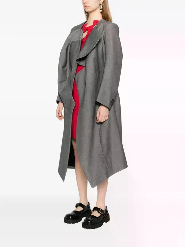 Comme Des Garçons Asymmetric Wool Coat