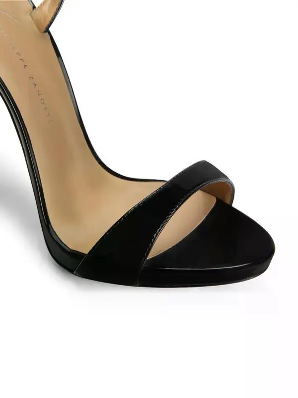 GIUSEPPE ZANOTTI Gwyneth 120mm Leather Stiletto Sandals
