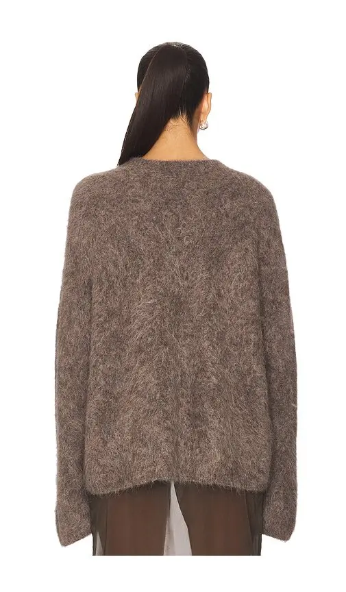 Soft Goat Alpaca Crewneck Pullover