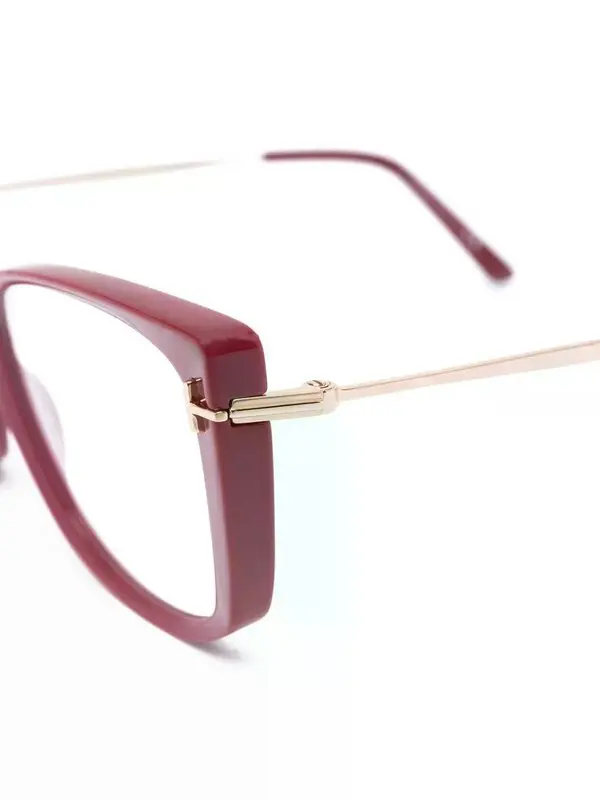 TOM FORD Square Frame Optical Glasses