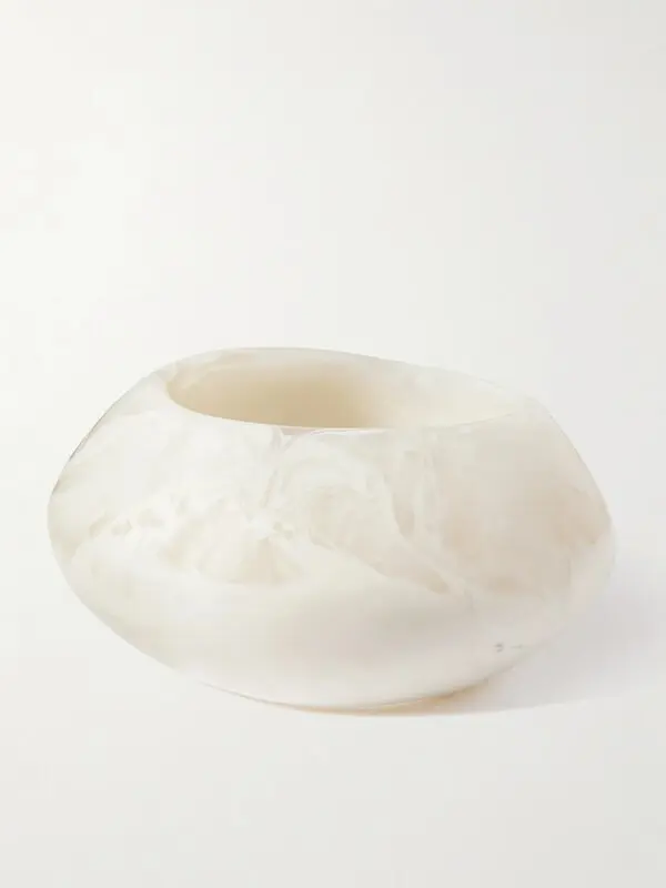 Dinosaur Designs Boulder Resin Bangle - Neutrals