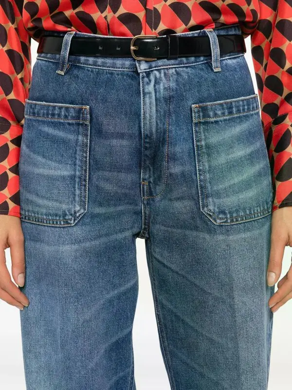 Seafarer Patch Pocket Jeans - Blue