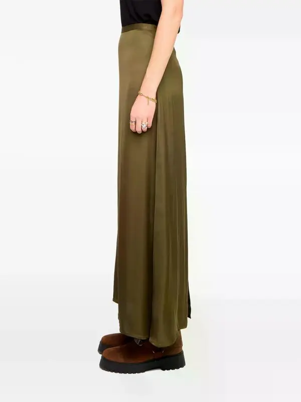 Zadig&Voltaire Jimeno Satin Maxi Skirt