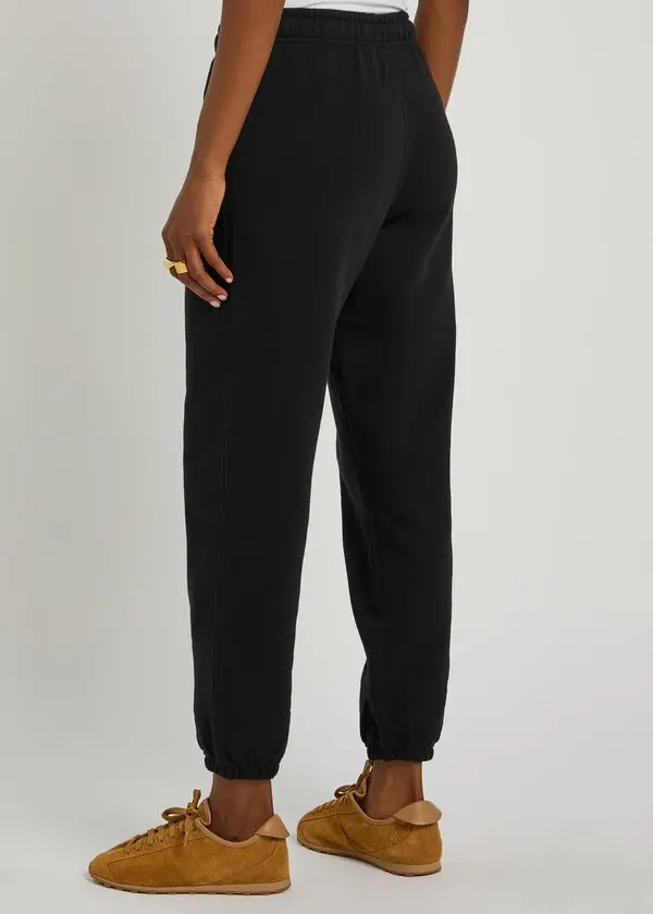 Polo Ralph Lauren Embroidered Cotton-blend Sweatpants - Black