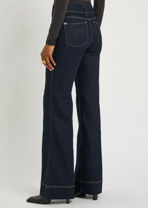 Alice + Olivia Wide-leg Denim Jeans