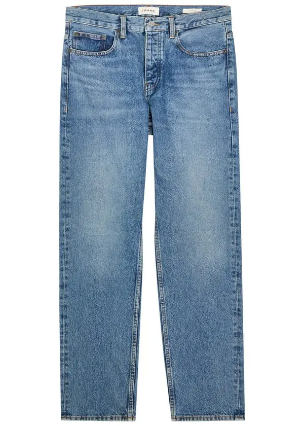 FRAME Straight-leg Denim Jeans