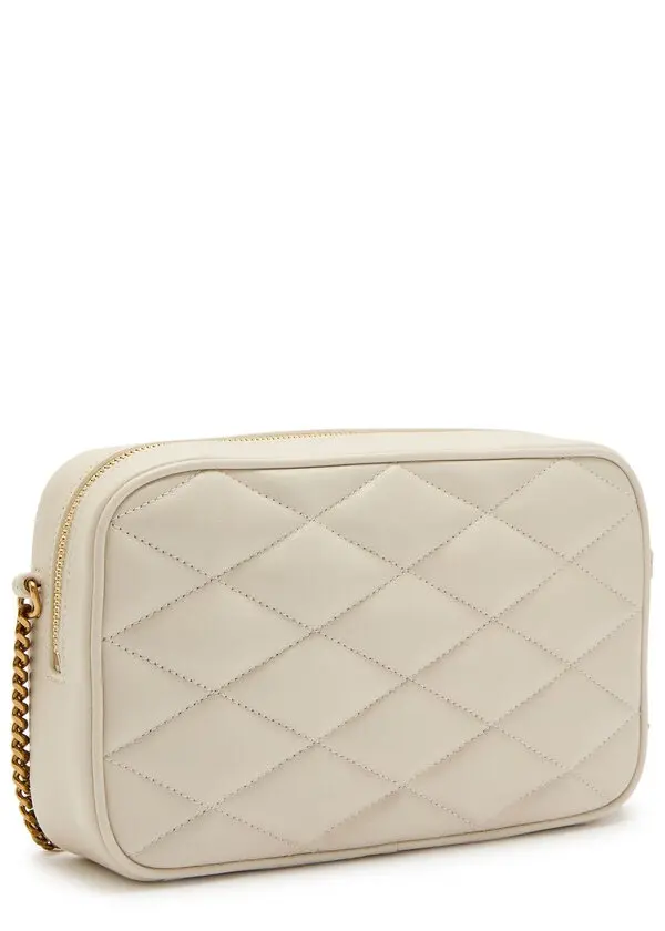 Saint Laurent Quilted Leather Camera Bag