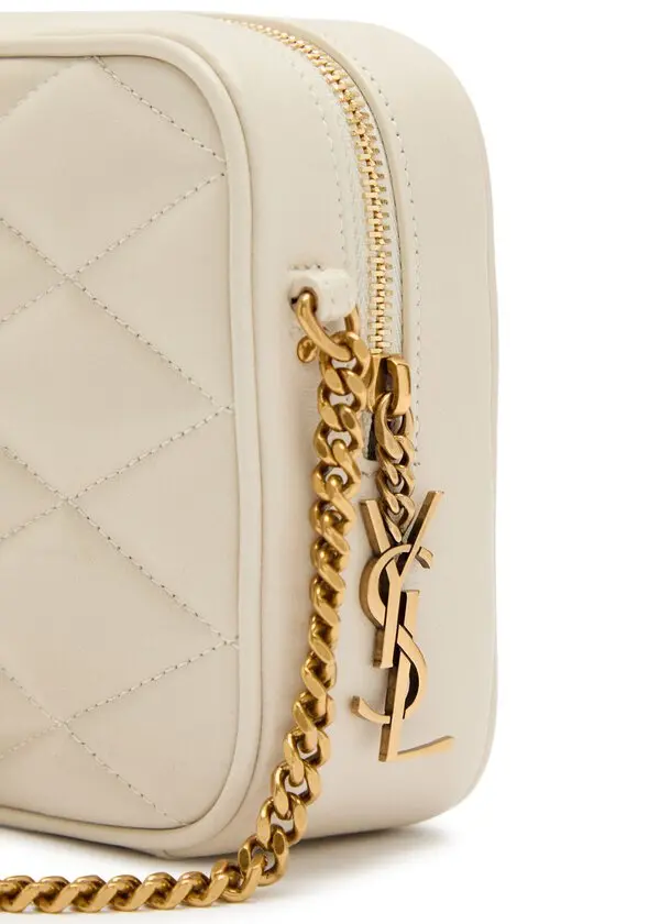Saint Laurent Quilted Leather Camera Bag