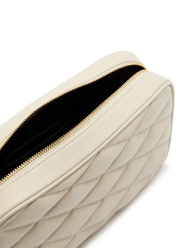 Saint Laurent Quilted Leather Camera Bag