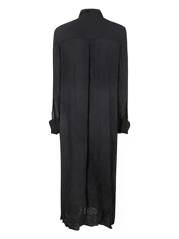 MARIA CALDERARA Buttoned Shirt Dress