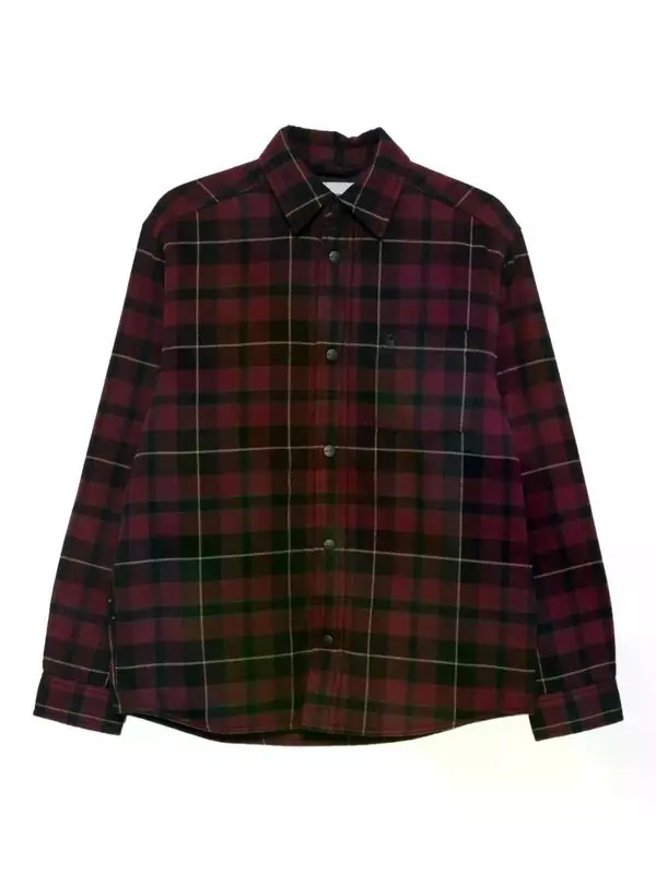 Carhartt Work In Progress Checked Buttoned Jacket