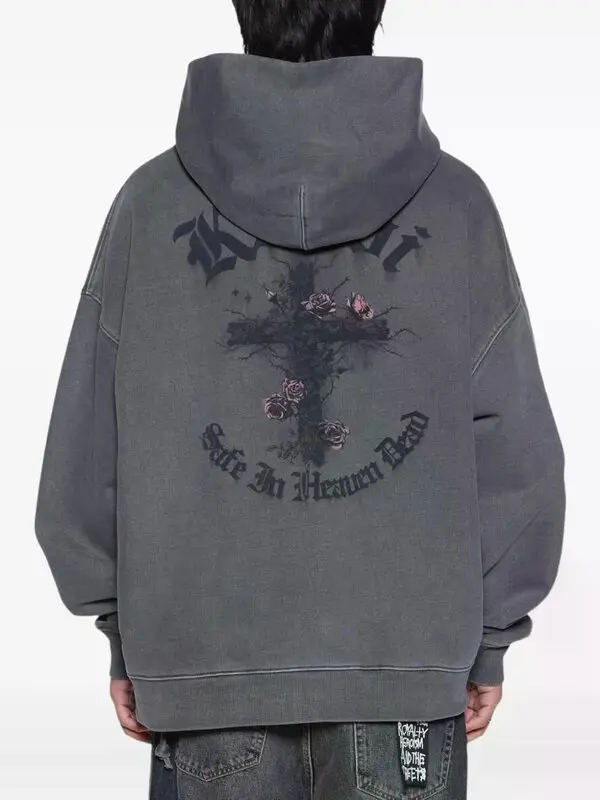 Ksubi Cotton Pouch Hooded Sweatshirt