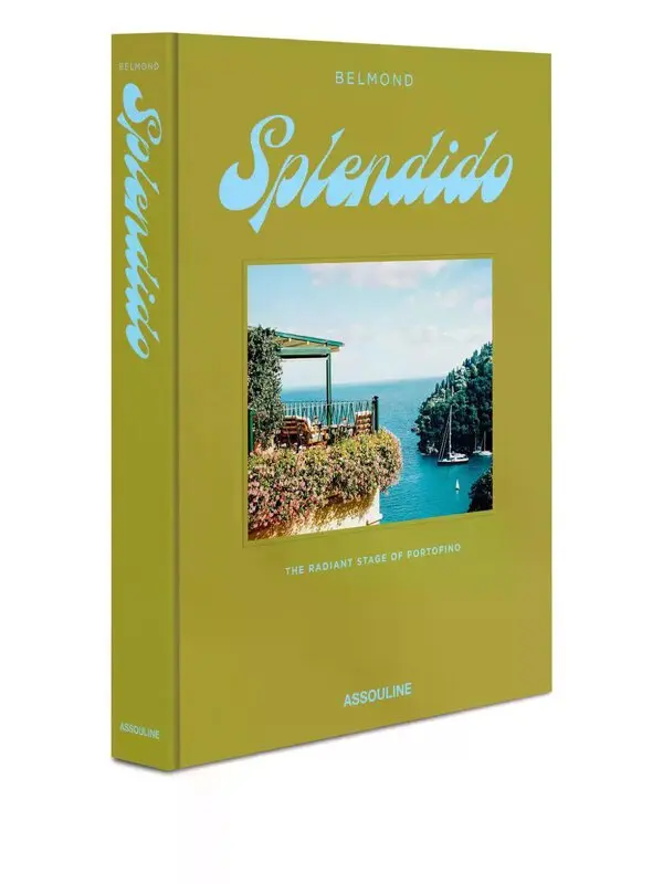Assouline Splendido: The Radiant Stage Of Portofino Hardcover Book - Green