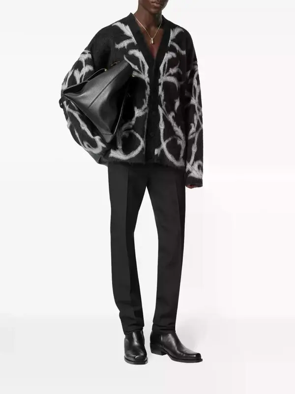 Versace Acanthus Leaves Cardigan