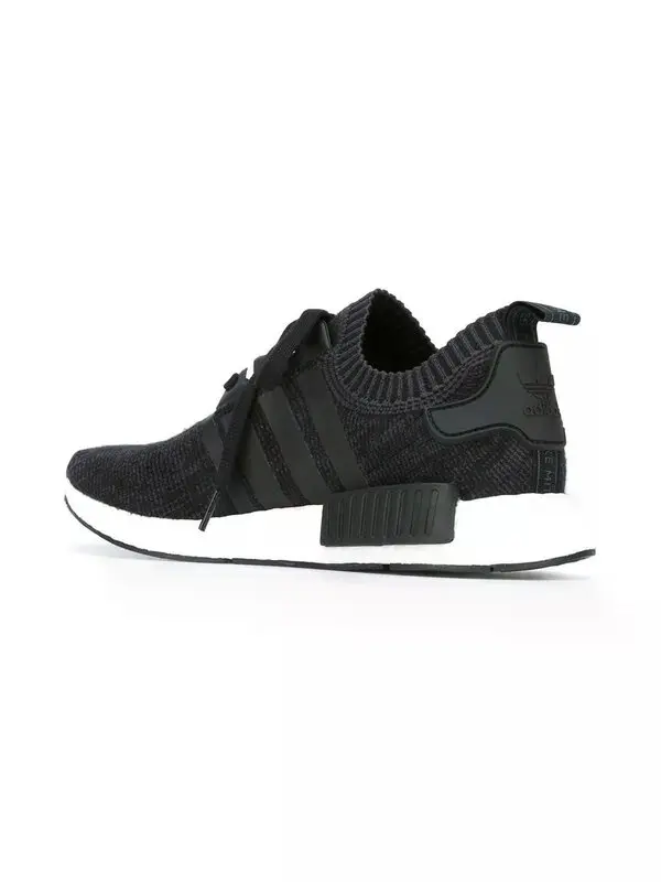 Adidas Nmd_r1 Primeknit Winter Wool Sneakers - Black