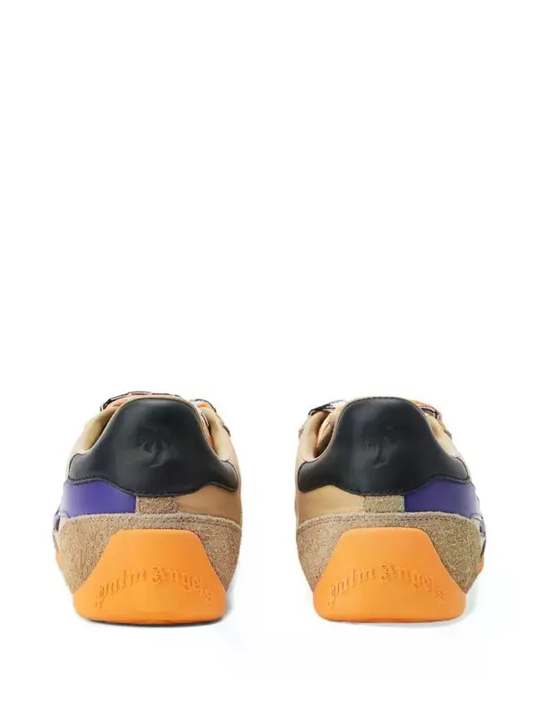 Palm Angels Suede Palm Sneakers - Neutrals