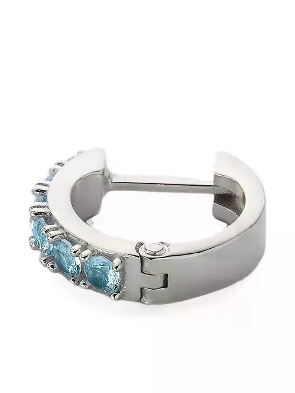 Emanuele Bicocchi Embellished Hoop Earring - Silver