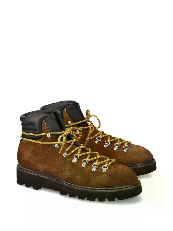 Premiata Suede Lace-up Boots