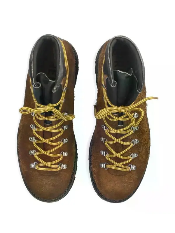 Premiata Suede Lace-up Boots